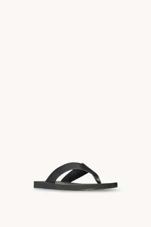 THE ROW Dune Classic Ginza Sandal - Black
