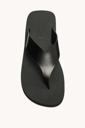 THE ROW Dune Classic Ginza Sandal - Black