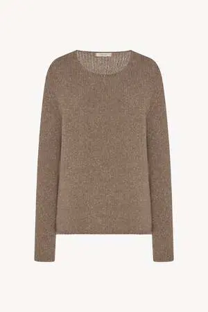 THE ROW Nitha Cashmere Sweater - Dune