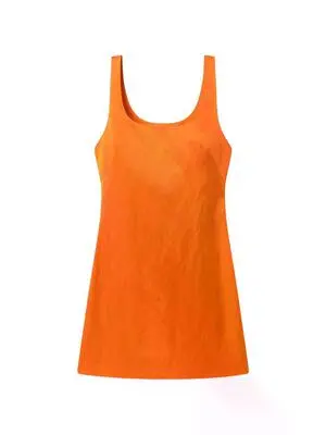 A.L.C. Faye Sleeveless Mini Dress Orange