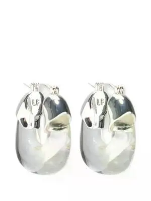 LIZZIE FORTUNATO Hoops Earrings - Silver