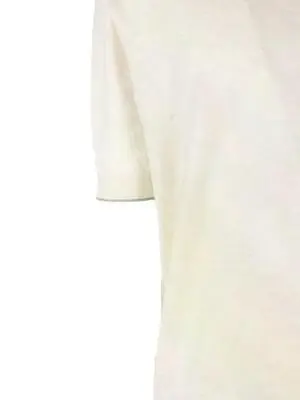 CRUCIANI Collared T-shirt - Neutrals