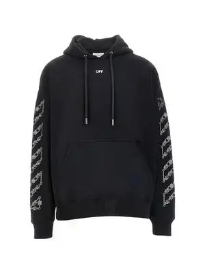 Off-White Oversized Hooded Sweatshirt