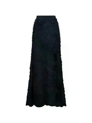 TWP Cascading-effect Maxi Skirt