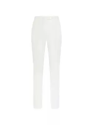 Kiton Tapered Trousers - White