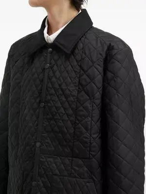 LAVENHAM Diamond-quilted Bomber Jacket