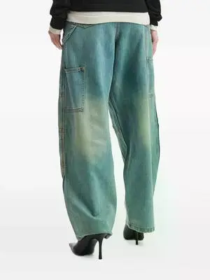 MARKGONG Panelled Wide-leg Jeans