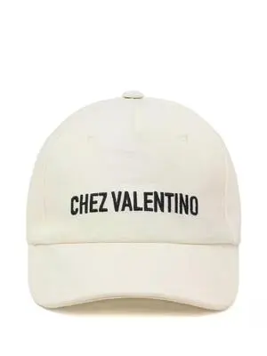 Valentino Garavani Embroidered Baseball Cap - Neutrals