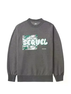 SEQUEL Camo Graphic Sweatshirt - Grey