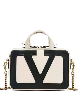 Valentino Garavani Vlogo Chain-strap Tote - Neutrals