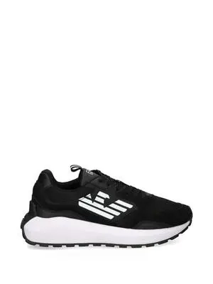EA7 Logo Sneakers - Black
