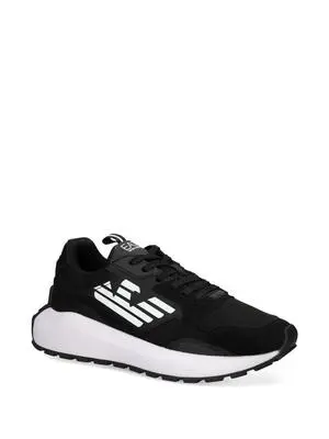 EA7 Logo Sneakers - Black