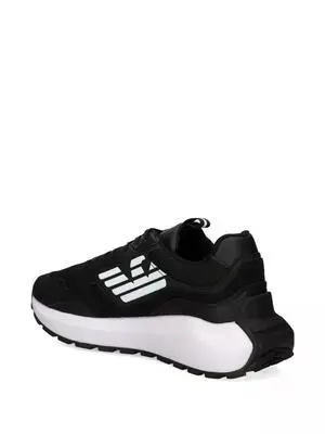EA7 Logo Sneakers - Black