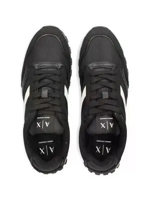 EA7 Panelled Stripe Sneakers