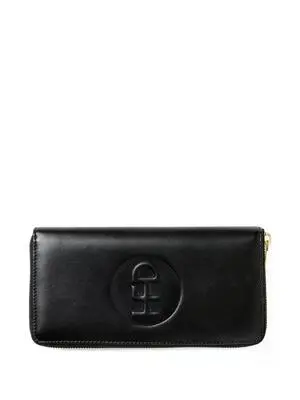 HONEY FUCKING DIJON Logo-debossed Wallet - Black
