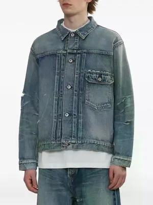 SEQUEL Distressed Pocket Jacket