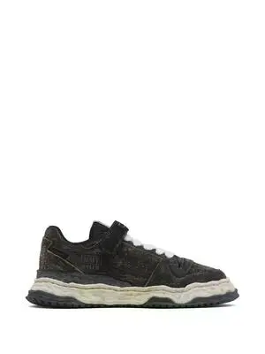 Mihara Yasuhiro Keith Og Sole Leather Sneakers - Black