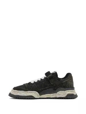 Mihara Yasuhiro Keith Og Sole Leather Sneakers - Black