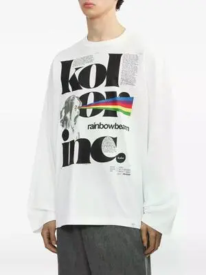 KOLOR BEACON Printed Long-sleeve T-shirt