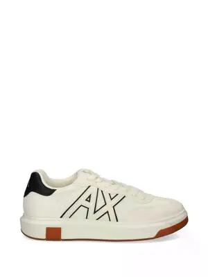 EA7 Logo Detail Sneakers - Neutrals