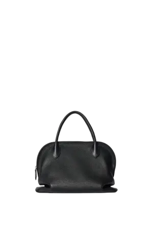 THE ROW Agnes 12 Top Handle Bag - Black