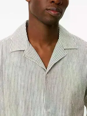 LES DEUX Lukas Striped Short-sleeved Shirt