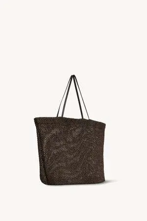 THE ROW Barn Tote Bag - Dark Brown