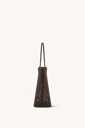 THE ROW Barn Tote Bag - Dark Brown