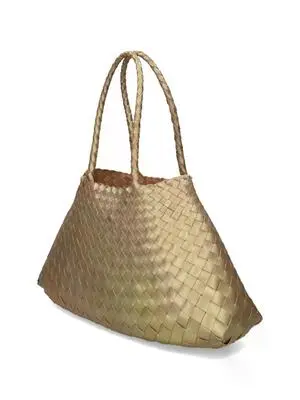 Dragon Diffusion Woven Braided Leather Tote