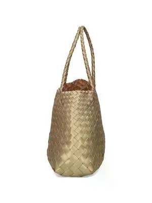 Dragon Diffusion Woven Braided Leather Tote