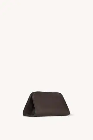 THE ROW Peggy Clutch - Walnut Shadow