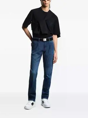 Emporio Armani Five-pocket Trousers - Blue