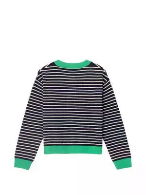 Xirena Lillian Striped Pocket Cardigan - Blue