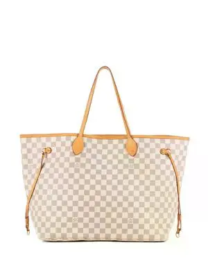 LOUIS VUITTON Gm Neverfull Tote Bag - Neutrals