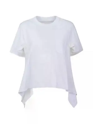 SACAI Panelled Short-sleeve T-shirt