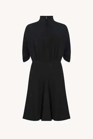 THE ROW Emmeline Flared Dress - Black