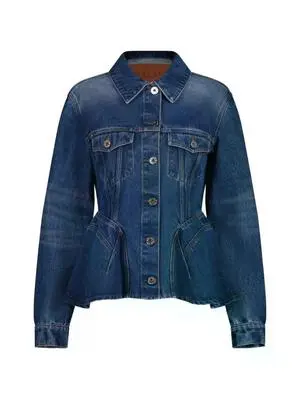 VAILLANT Peplum Jacket - Blue