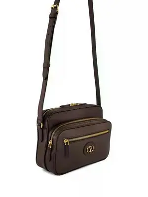 Valentino Garavani Camera Leather Shoulder Bag - Brown