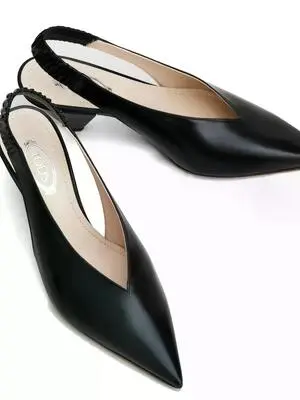 TOD'S Point-toe Slingback Pumps