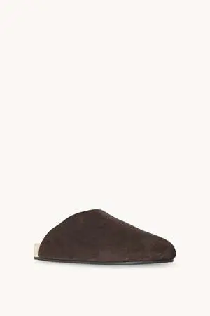 THE ROW Hudson Two Slip-ons - Coffee