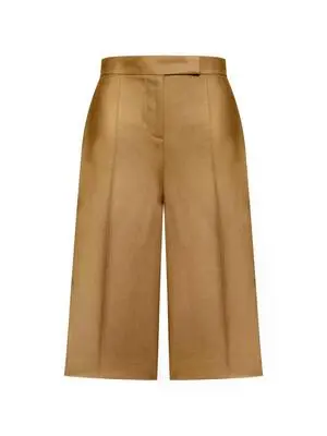 Max Mara High-waisted Pleated Shorts