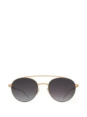 Mykita Reva Round-frame Sunglasses - Gold