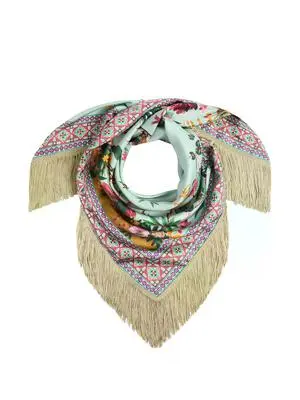 La DoubleJ Reversible Fringe Scarf