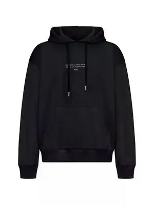 Off-White Hooded Sweatshirt - Black