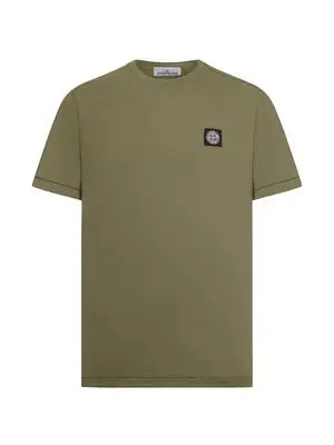 Stone Island Logo Patch T-shirt