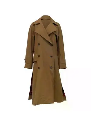 Victoria Beckham Double-breasted Trench Coat - Neutrals
