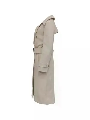 Victoria Beckham Double-breasted Belted Trench Coat