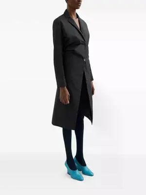 JIL SANDER Technical Faille Coat