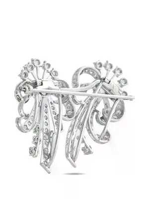 LB EXCLUSIVE Diamond Platinum Brooch