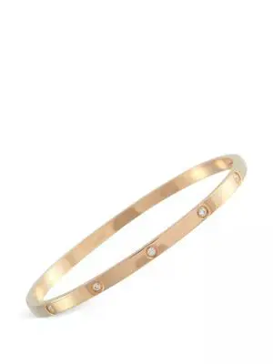 CARTIER 18kt Rose Gold Love Bracelet With Diamonds - Pink